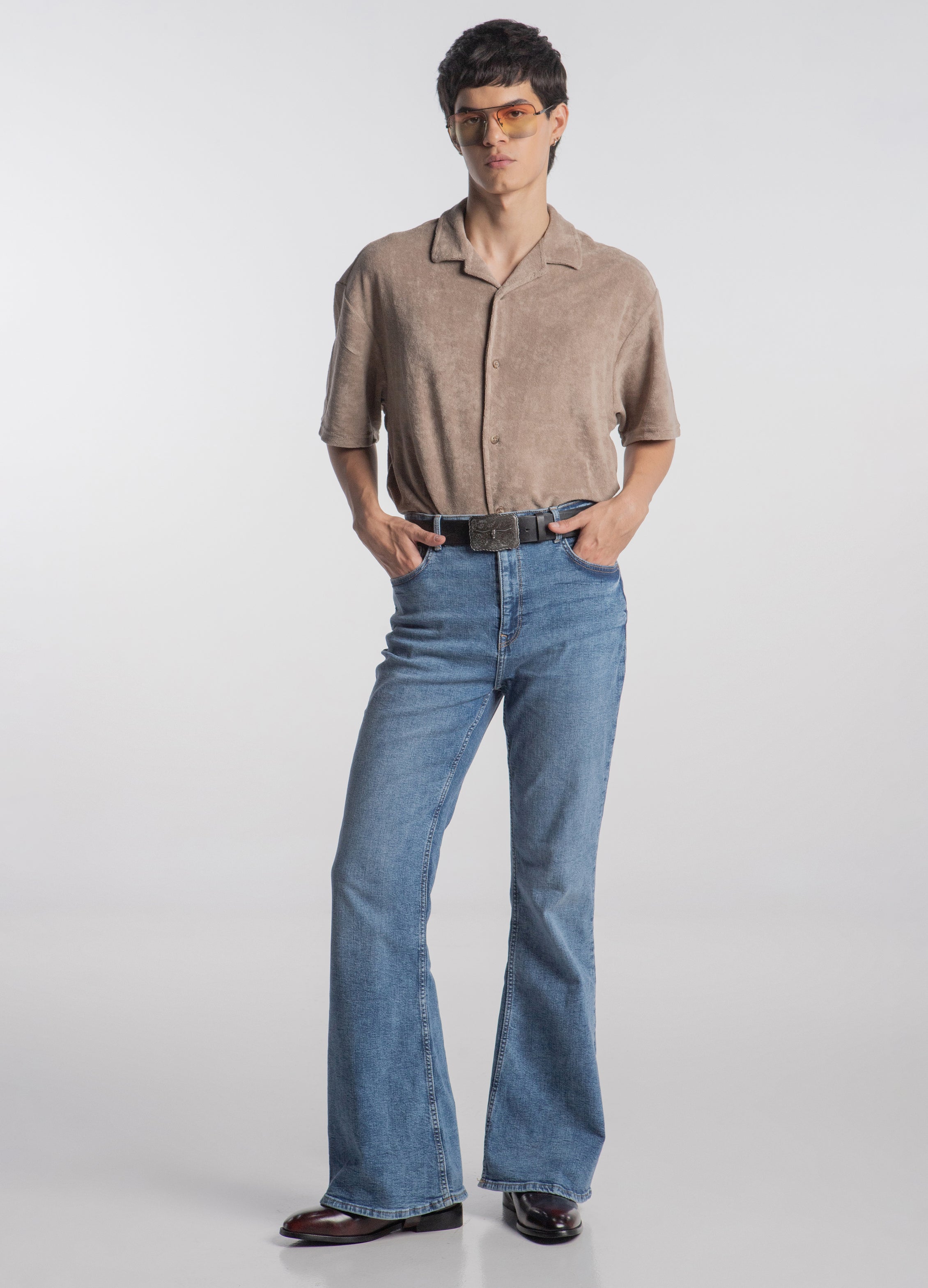 Botas chelsea fabricadas en piel color vino para hombre | Thoro – THORO 650